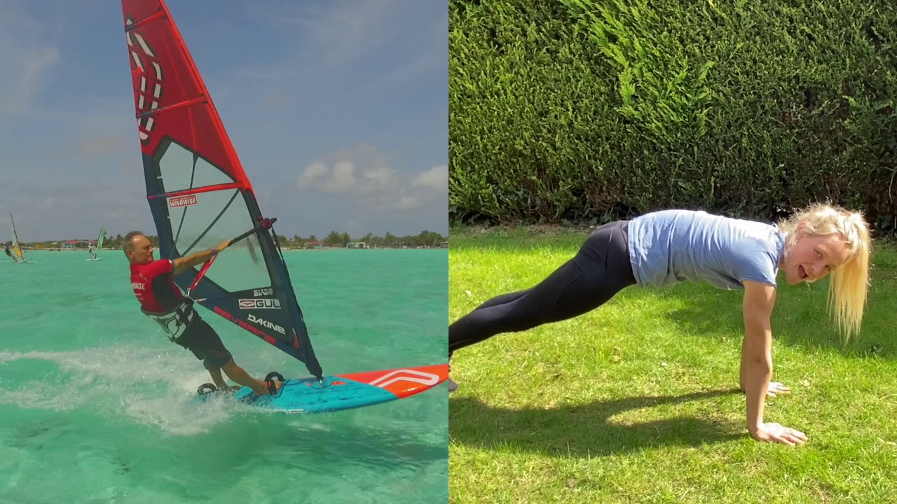 Windwise Work Out Exercise 1 Straight 7 - YouTube