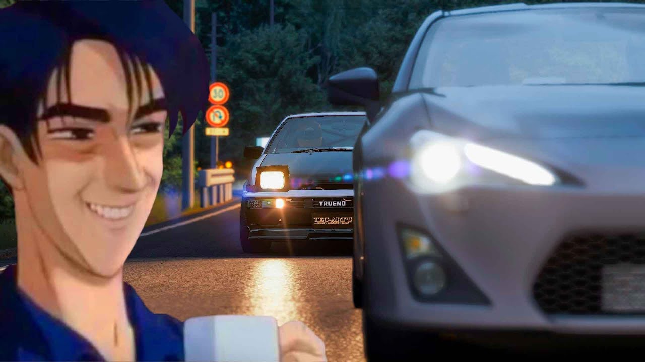 Assetto Corsa - Gutter run overtake - YouTube