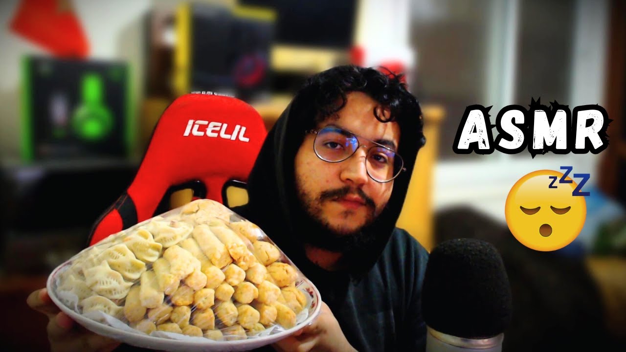 ASMR Trying Traditional Moroccan Sweets - Relaxing Whisper Ramble - YouTube