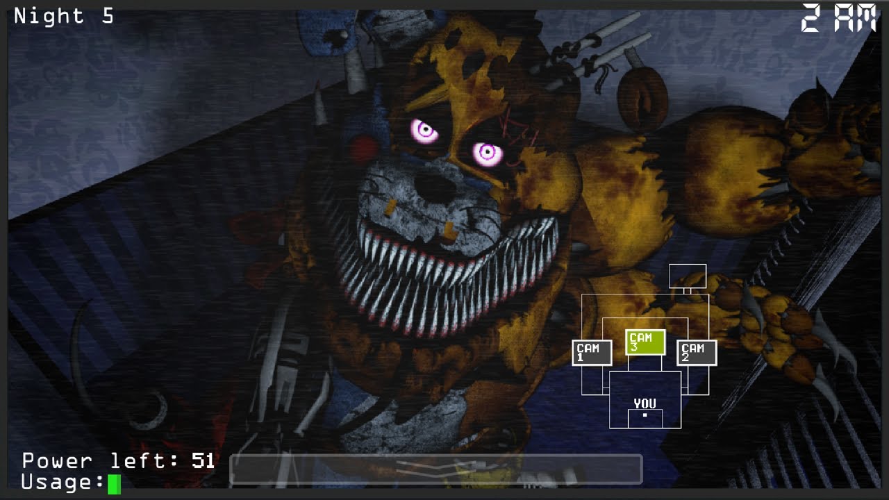 The fusion of all Demented animatronics! (Watch Your Nightmares Mods ...