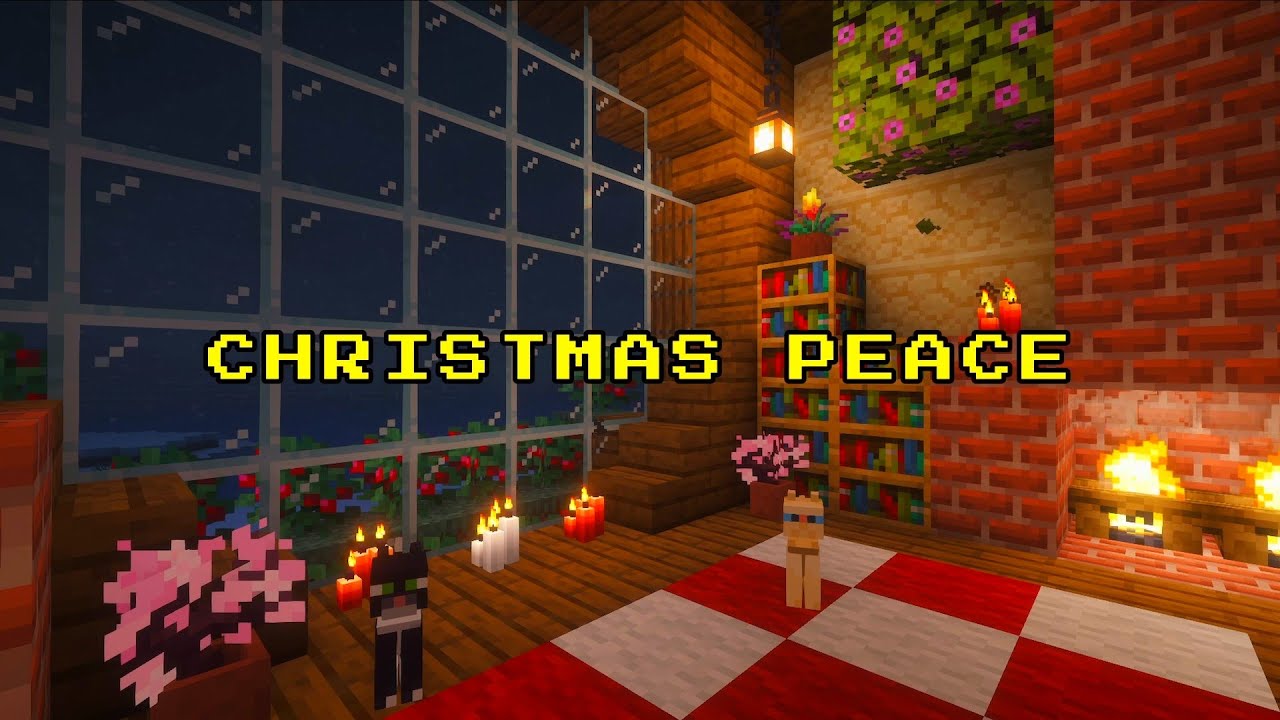 Christmas Peace 🎄 Snowfall blankets the world, your sanctuary glows ...