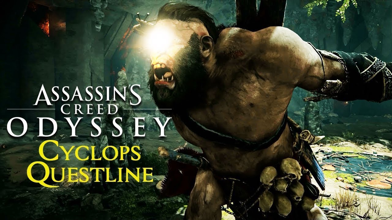 How to Kill the Cyclops in Assassin's Creed Odyssey - YouTube