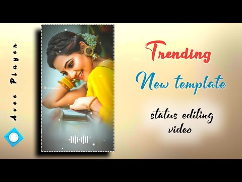 New Trend Avee Player Template || Avee Player #Full Screen Template || Avee Player Editing 2022