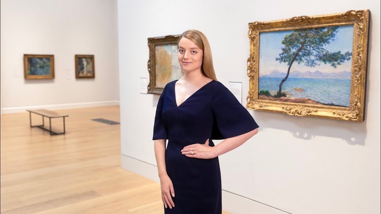 Flora Vesterberg on Antibes by Claude Monet at The Courtauld Gallery ...