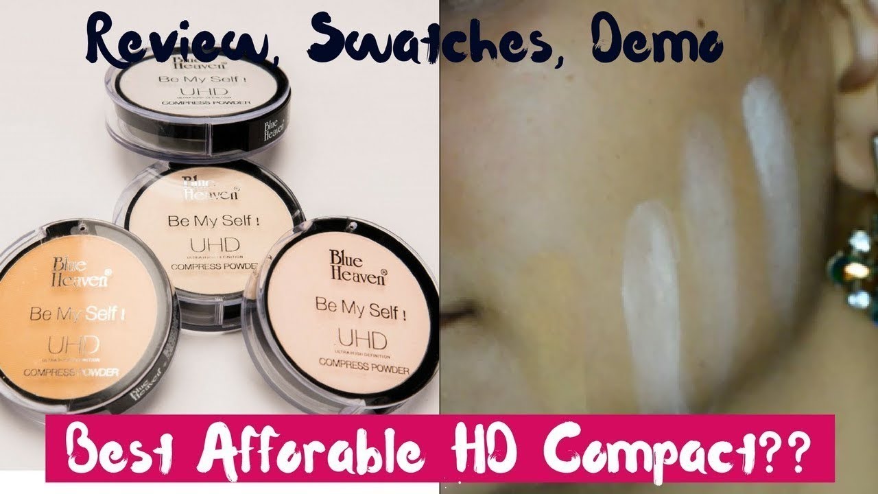 Blue heaven get bright compact powder matte effect (review and demo) # ...