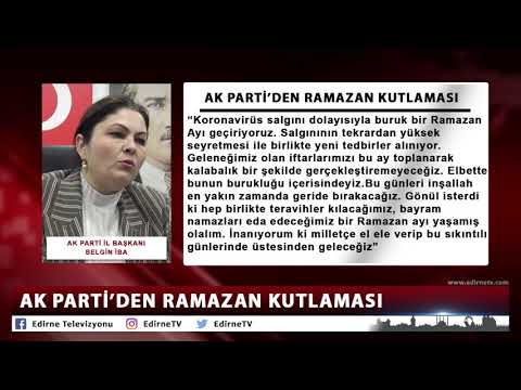 AK PARTİ’DEN RAMAZAN KUTLAMASI
