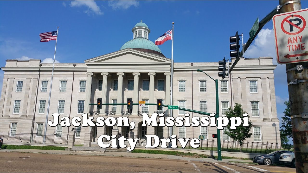 Jackson, Mississippi City Drive - YouTube
