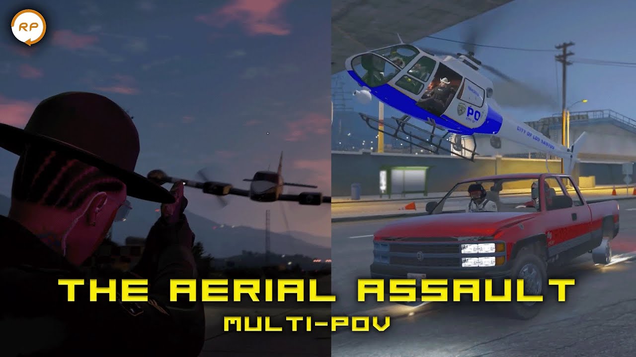 When RP Becomes A Movie: Aerial Assault On ATC Turns Into All-Out War ...