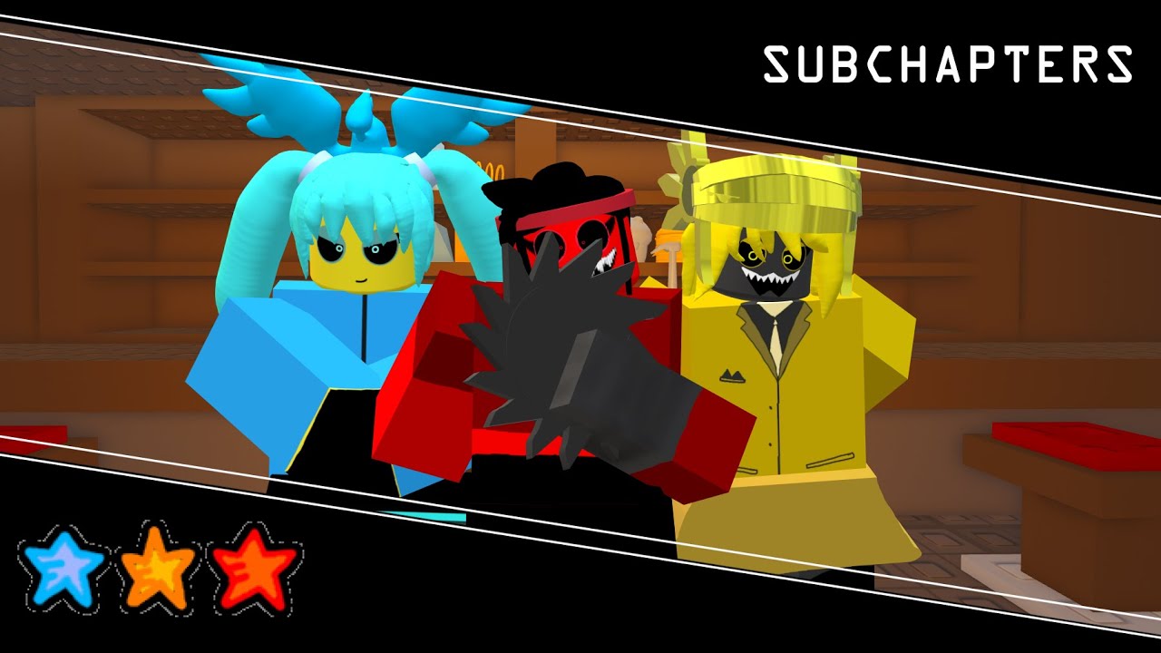 Completing 3 star stages in subchapters (Roblox - The Battle Bricks ...