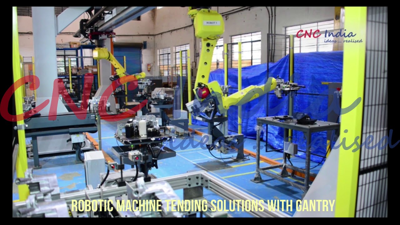 Robotic Machine Tending Solutions with Gantry for Crankcase Component ...