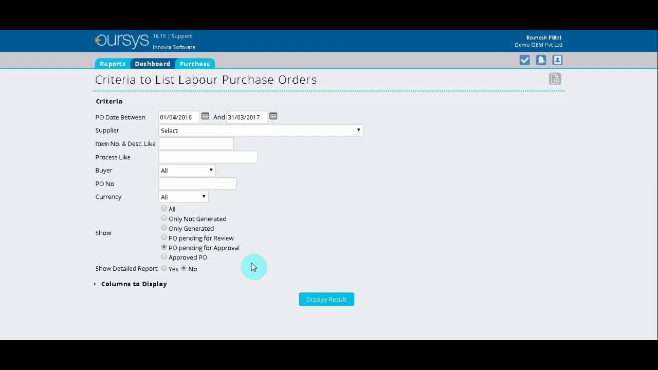 How to Approve Labour PO - YouTube