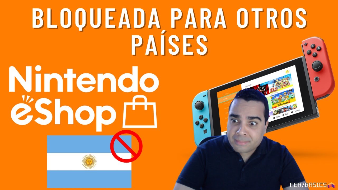 La Nintendo eShop de Argentina está bloqueada para otros países - YouTube