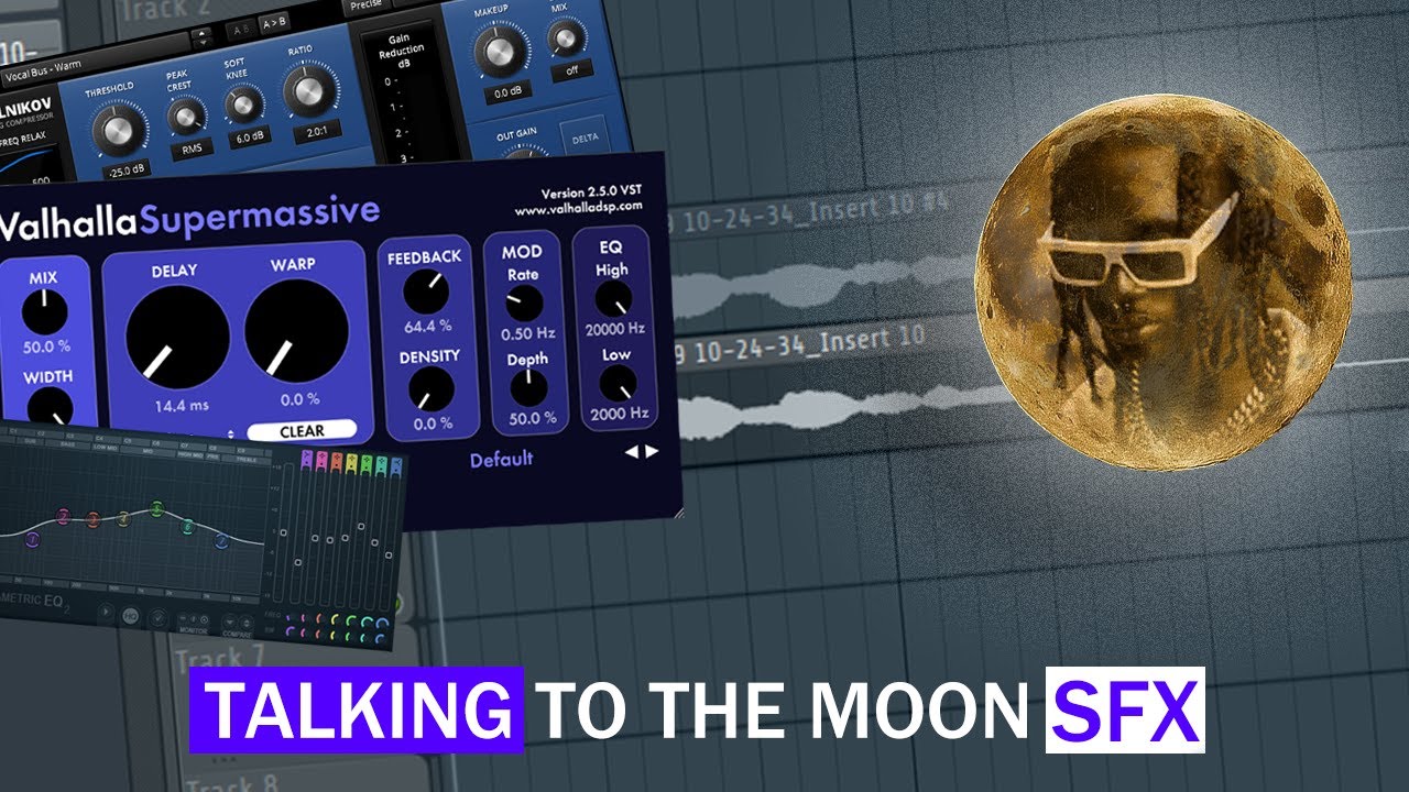 *Talking To The Moon* SFX Vocal Effect Settings in FL Studio - YouTube