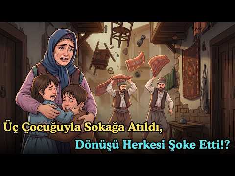 Yağmurlu Gecede Kovulan Dul Kadın Yıllar Sonra Köye Dönünce Herkes Diz Çöktü!