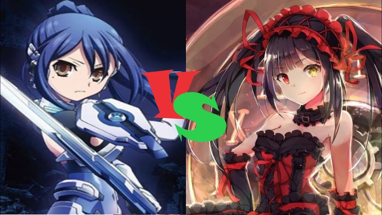 [Date A Live] Mana V/S Kurumi - Boss Fight | All Skills of Tokisaki ...