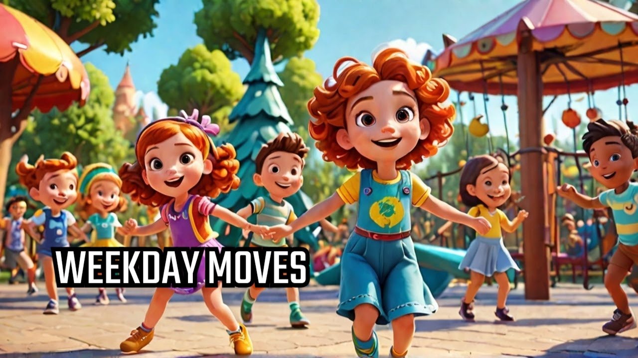 Days of the Week Dance | Fun & Educational Dance for Kids - YouTube