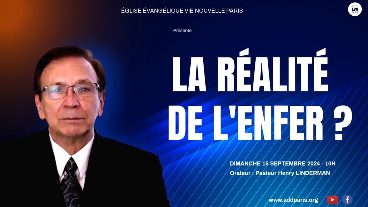 La réalité de l'enfer ? - Pasteur Henry LINDERMAN - YouTube