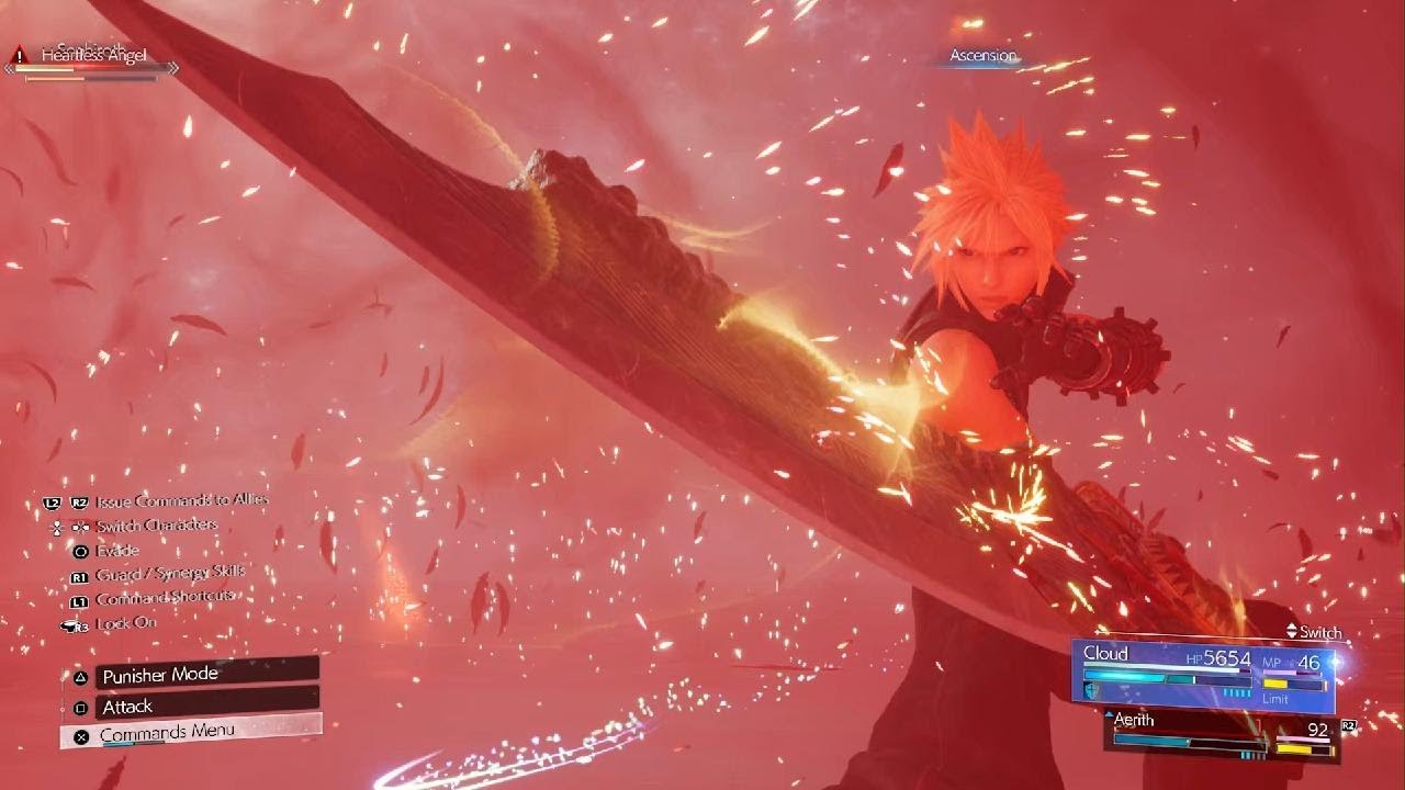 Sephiroth's Heartless Angel Vs. Cloud's Ascension - YouTube