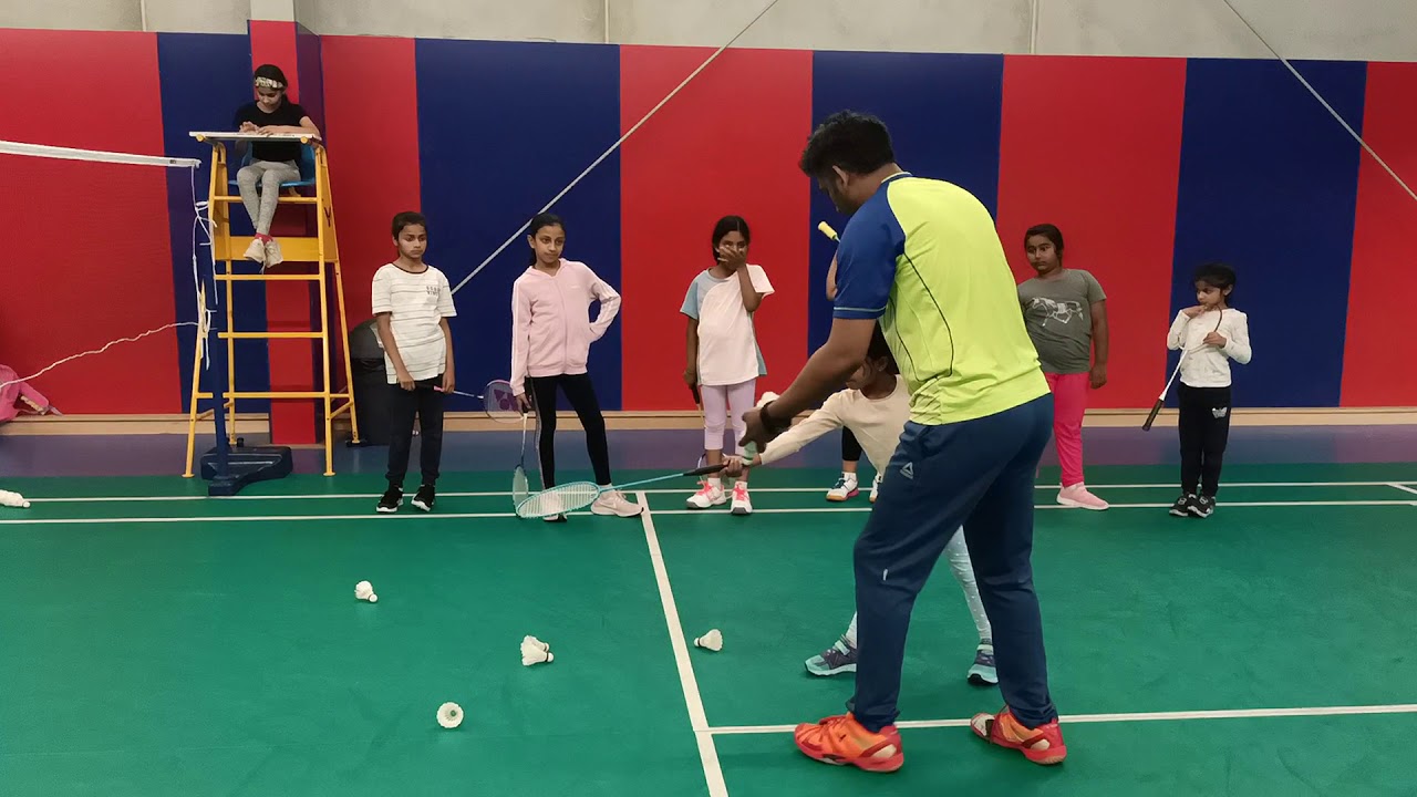 Badminton coaching and fitness training for kids(1) - YouTube