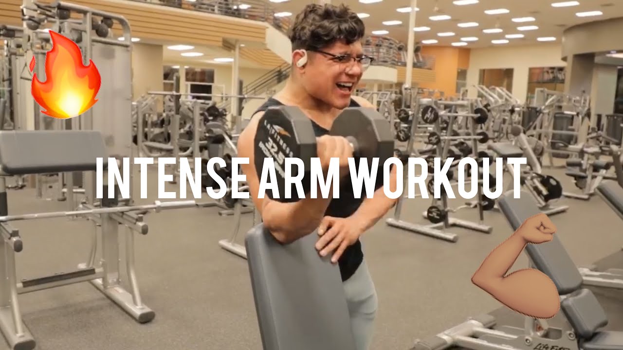 BURNING ARM WORKOUT - YouTube