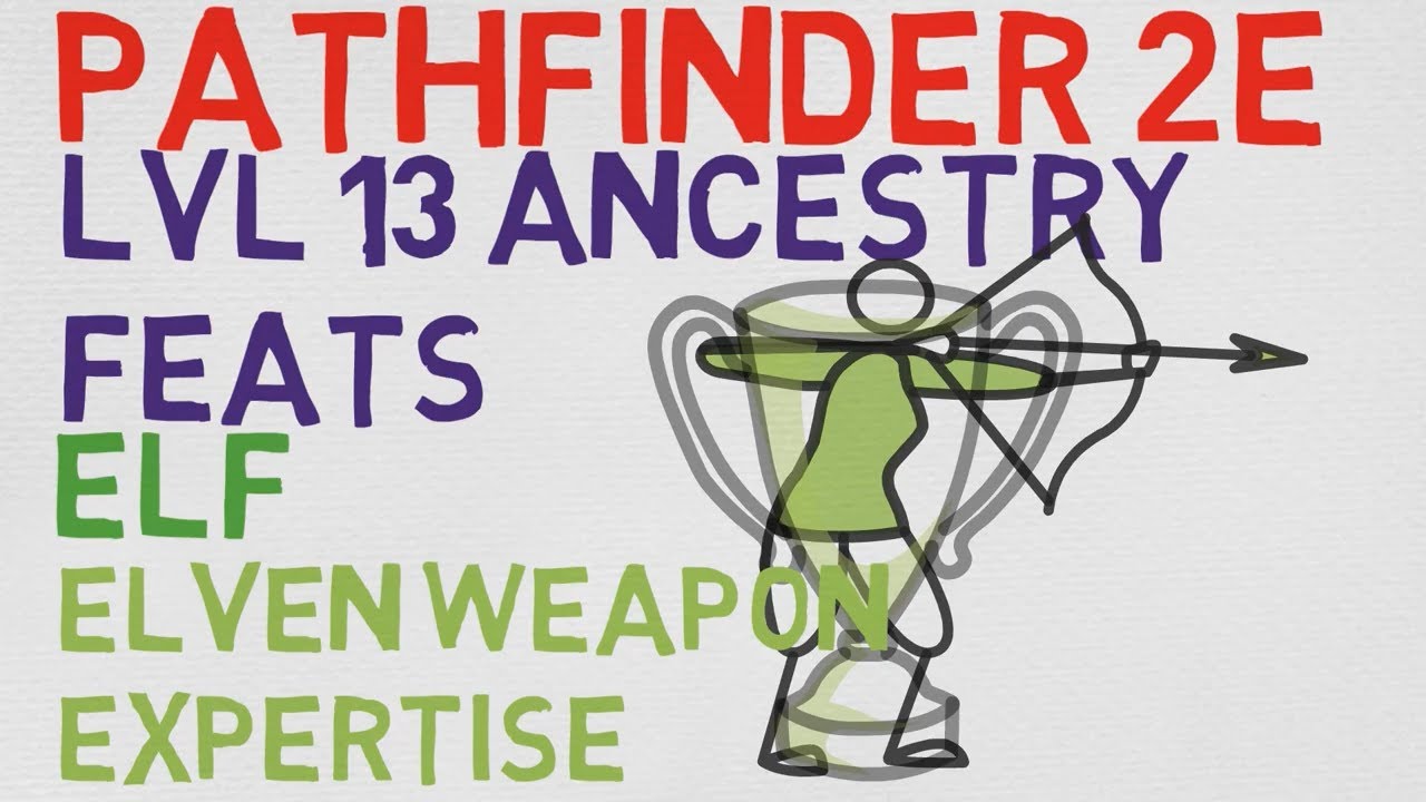 Elf Ancestry Feats Level 13: Elven Weapon Expertise (Pathfinder 2E ...
