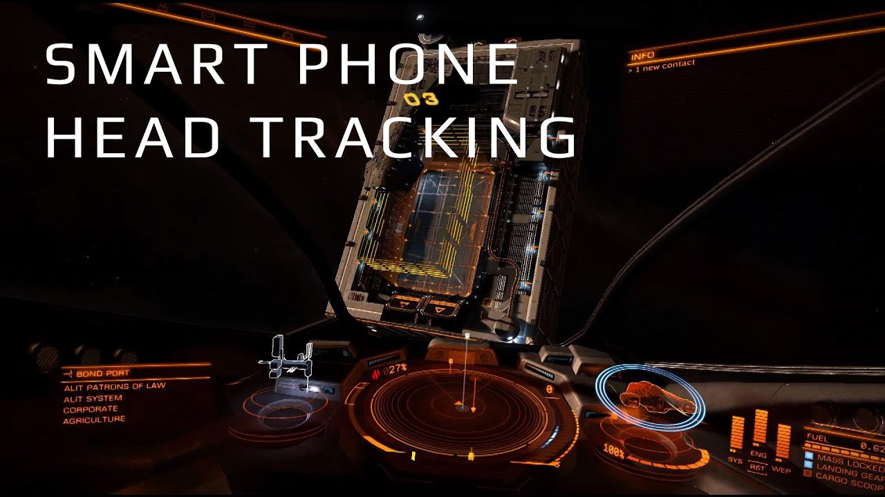 Smart Phone Head Tracking - YouTube