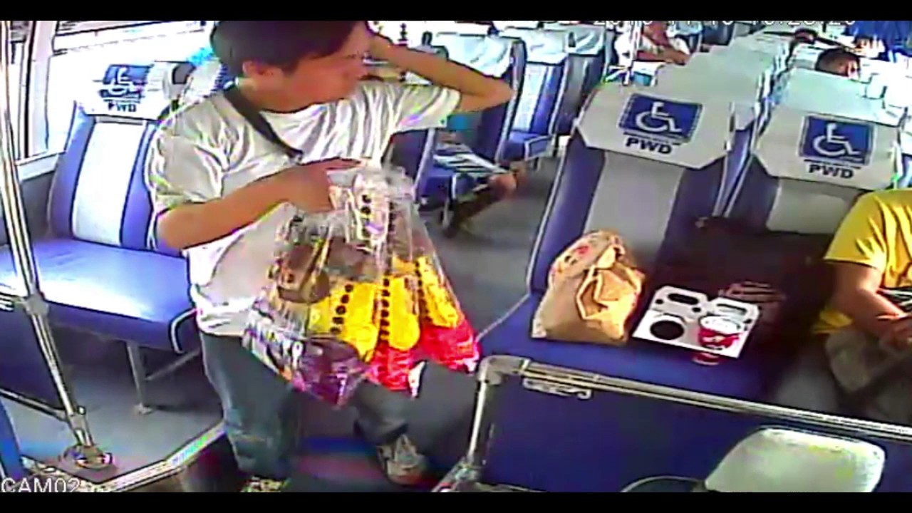 Barney Auto Lines 55565 CCTV Footage - YouTube