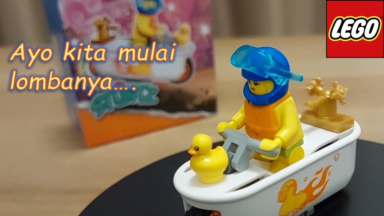 Lego City 60333 Bathtub Stunt Bike #legostunz - YouTube