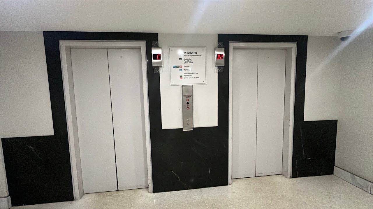 Modernized Armor Elevators + Another Set in Downtown Toronto 6/24/2025 ...