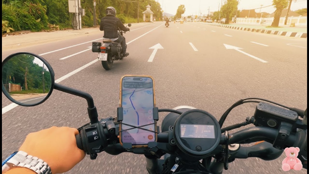 Feel the Speed! First-Person Motorcycle Ride Experience - YouTube