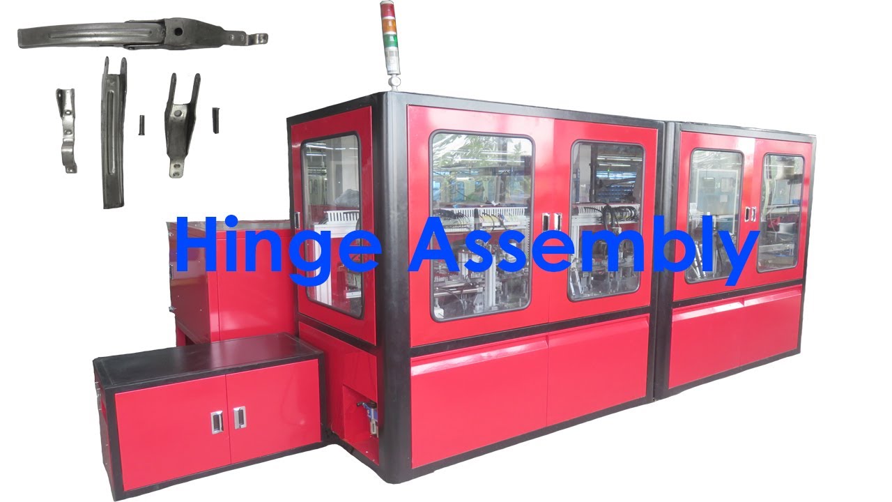 Hinge Automatic Assembly Machine - YouTube