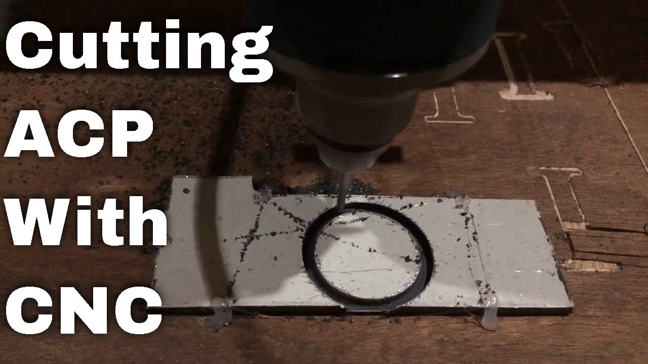 Cutting ACP With CNC || Pemesanan Mesin CNC 085707725856 - YouTube