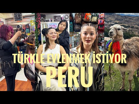 Peru’da İlginç Kuaför Deneyimi | Türk’le Evlenmek İstiyor!! Cusco,Inkarail,Aguas Calientes #melylog