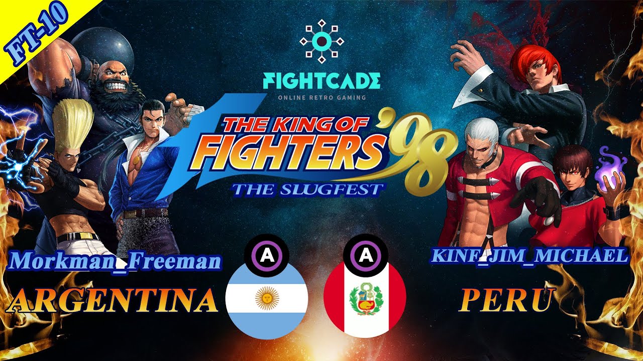 KOF-98 🔥Morkman_Freeman (Argentina) 🔥Vs KINF_JIM_MICHAEL(Peru) May 2022 ...