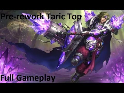 Season 6 Pre-Rework Taric Top Gameplay - YouTube
