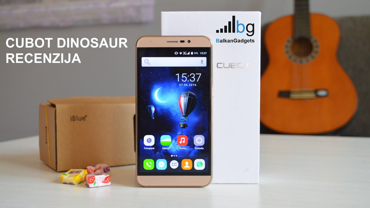 Cubot Dinosaur Recenzija - BalkanGadgets - YouTube