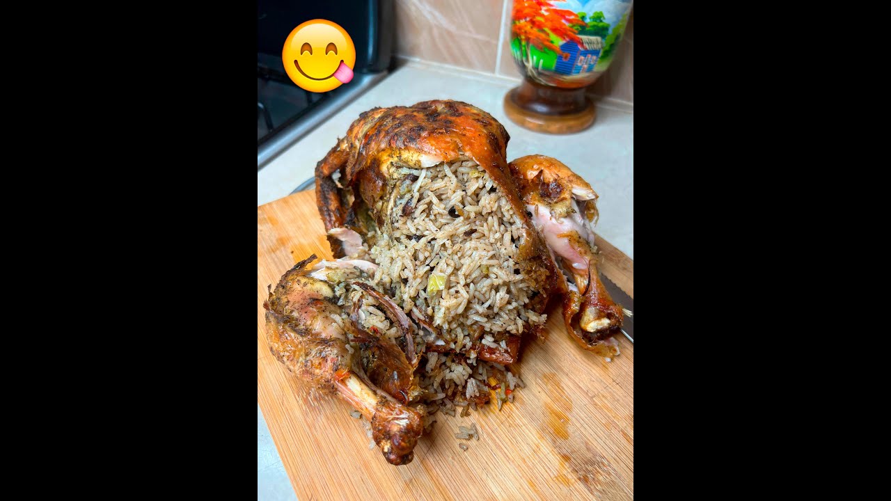 Pollo Relleno de Moro negro, te apuesto que no sabias que esta ...