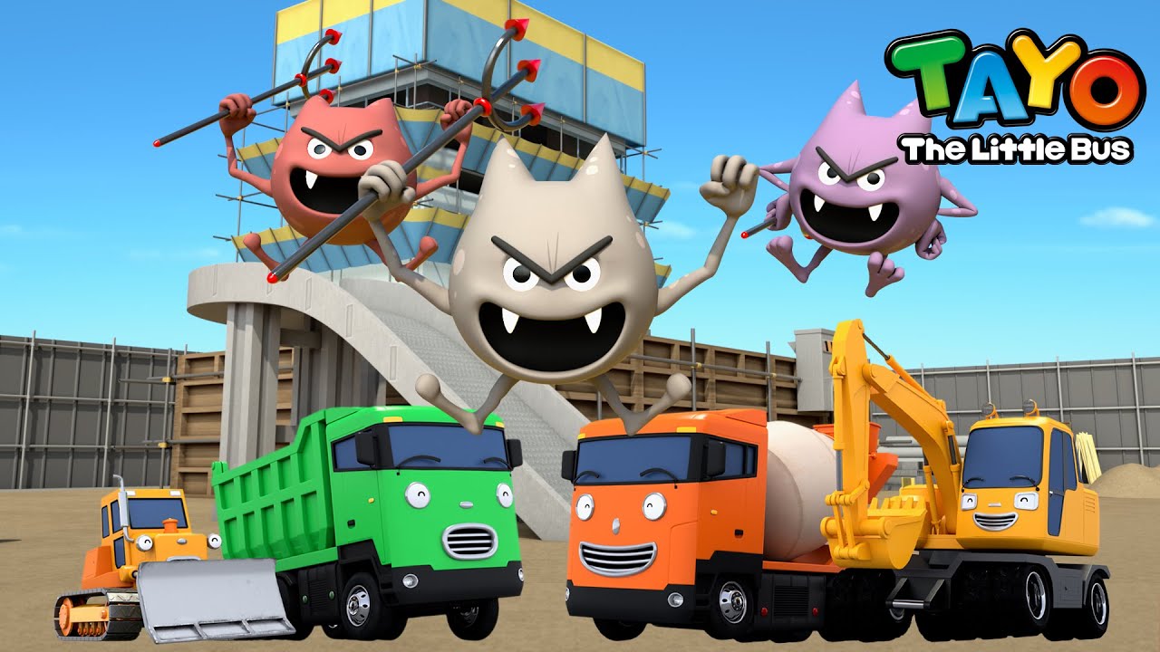 *NEW* No! No! Bad germs l Tayo Bath Time Song l Healthy Habits for Kids ...