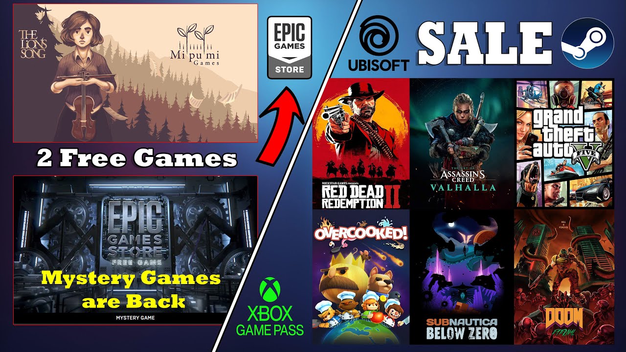 Epic 2 Free Games EPIC Mystery Games STEAM SALE Xbox Pass GTA 5 epic-2-free-games-epic-mystery-games-steam-sale-xbox-pass-gta-5