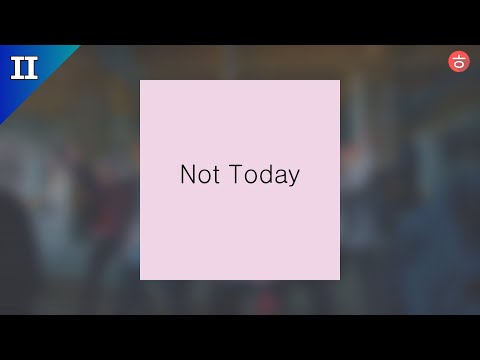 1 Minute Learn Korean - BTS Not Today lyric (Part 2)