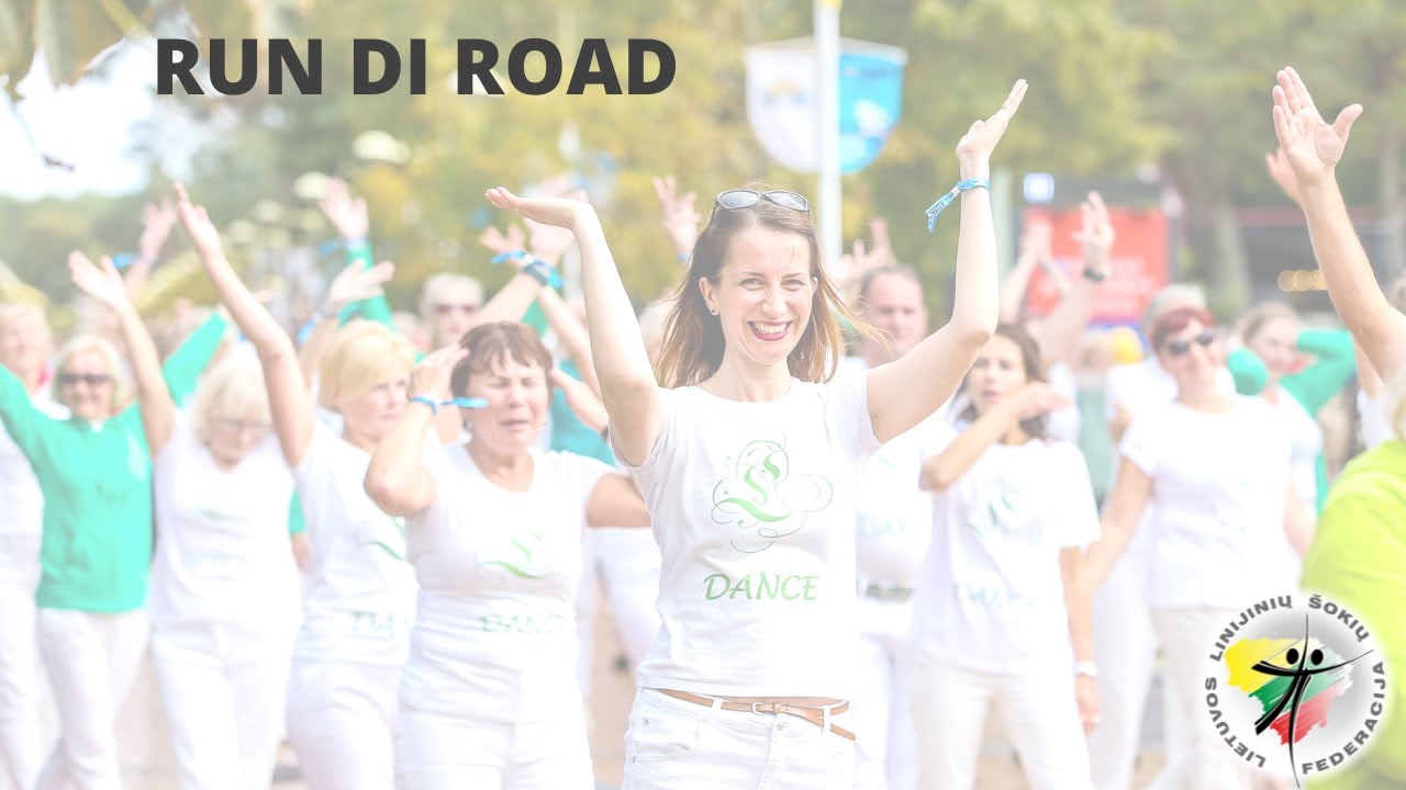 Run Di Road - LINE DANCE - Palanga 2023 (demo and teach LTU) - YouTube