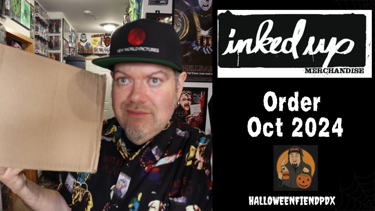 Inked Up Merch Order Oct 2024 - YouTube
