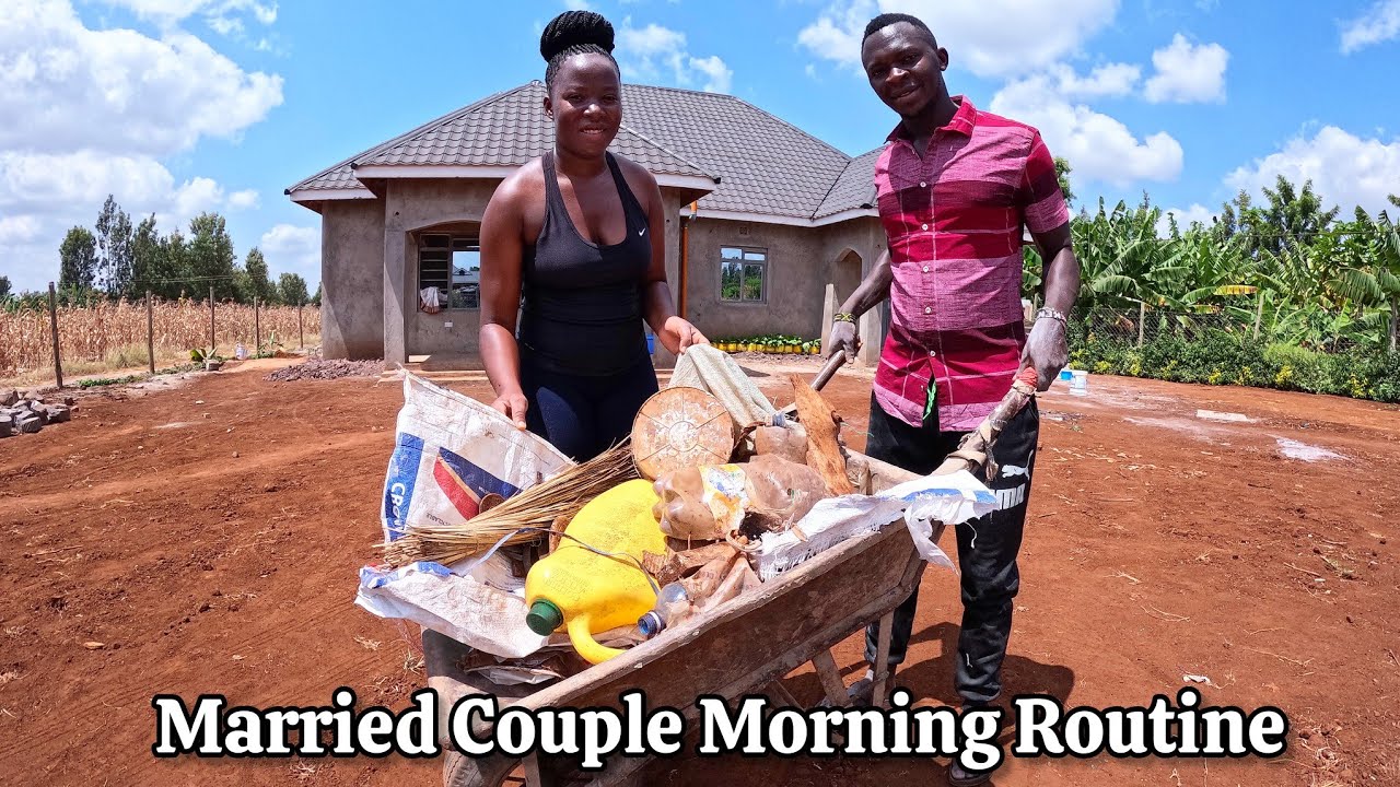 Finally Installing Our Gate/ MARRIED COUPLE MORNING ROUTINE - YouTube