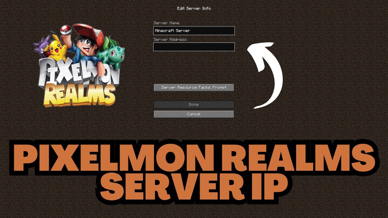 Minecraft Pixelmon Realms Server IP 2025 - YouTube