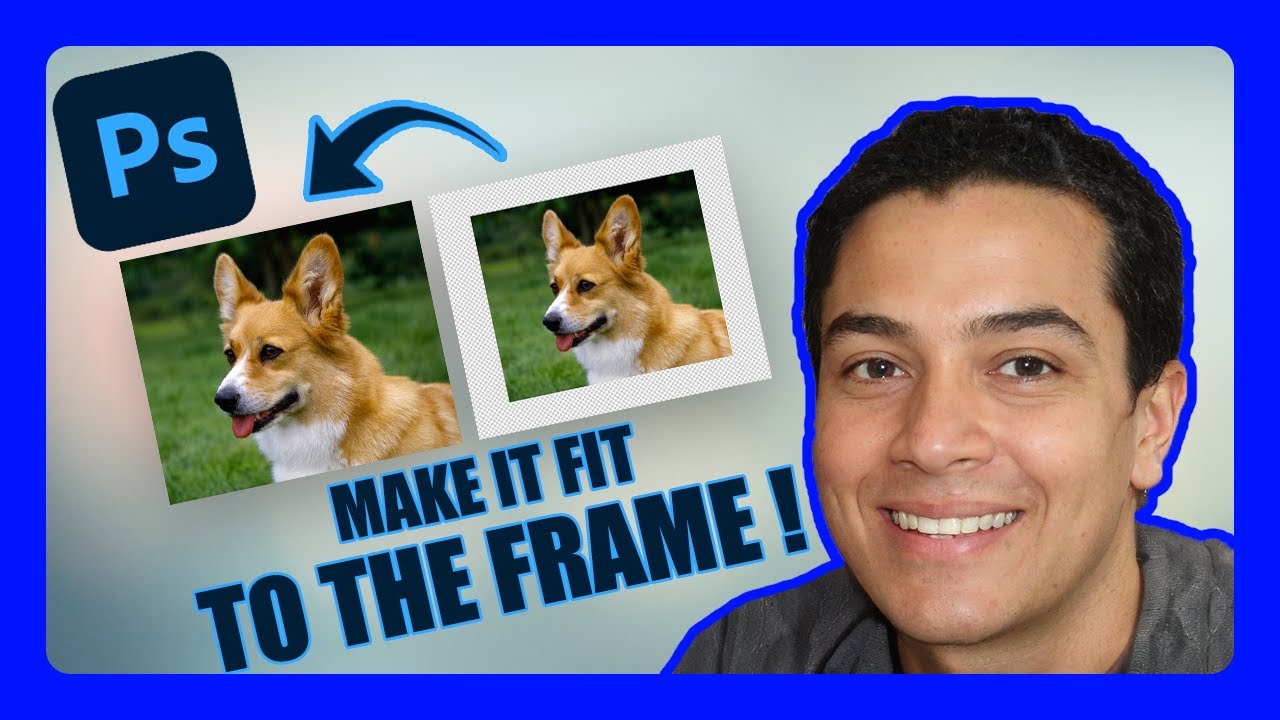 How to Perfectly Fit ANY Image to a Frame in Photoshop (EASY Trick ...