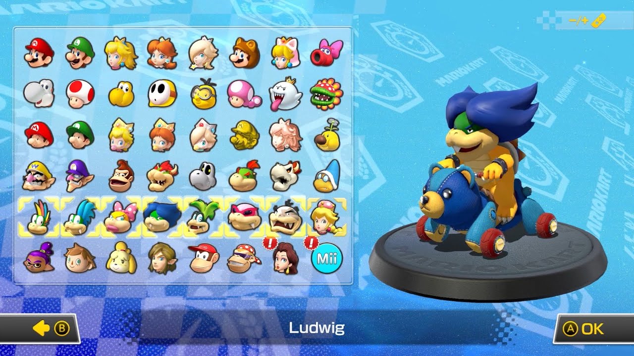 One Race With Every Character (MK8DX) | Part 5 - YouTube