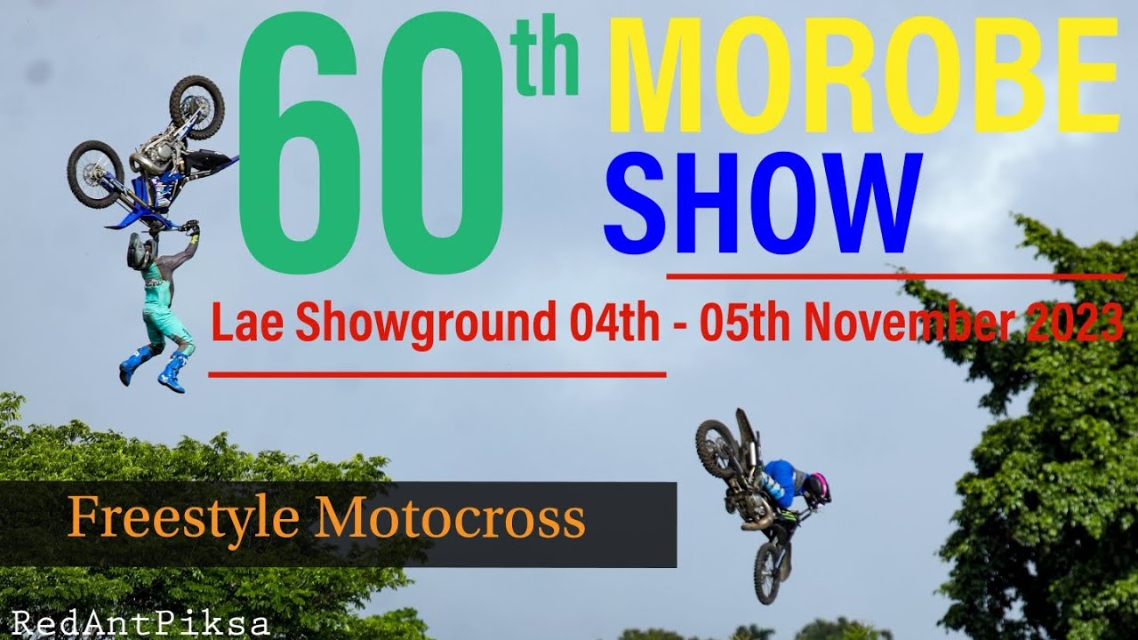 2023 Morobe Show - Freestyle Motocross - YouTube