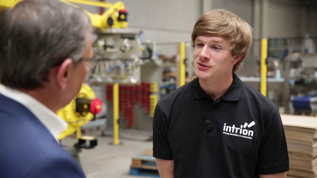 intrion is a great place to work - Testimonial of Joachim - YouTube