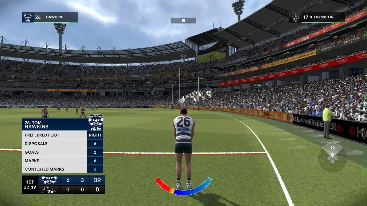 Playing AFL Grand final in AFL 23#AFL - YouTube
