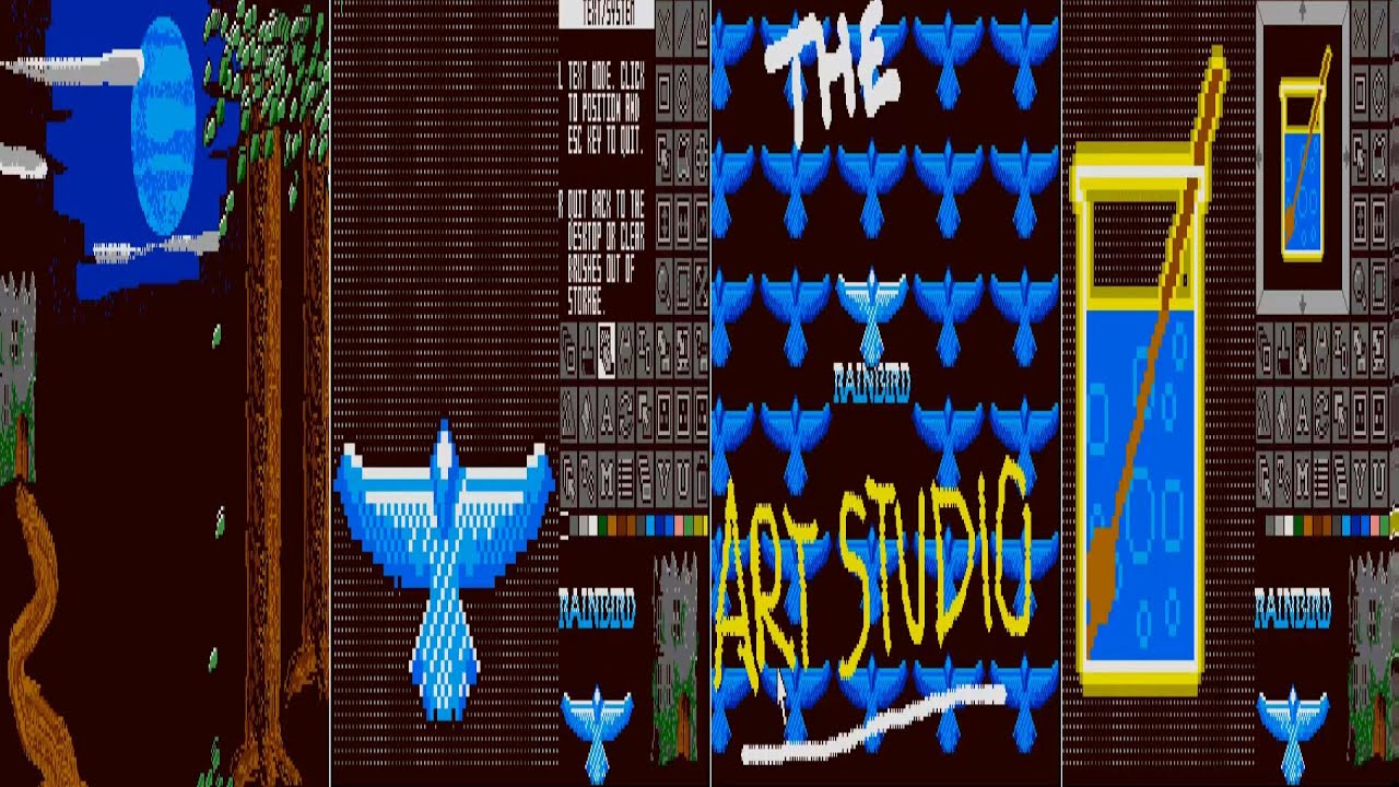 ATARI ST Advanced OCP THE ART STUDIO Chris Hinsley, Rainbird British ...